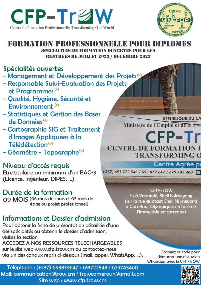 Formation QHSE (Qualité, Hygiène, Sécurité et Environnement) - Centre ...